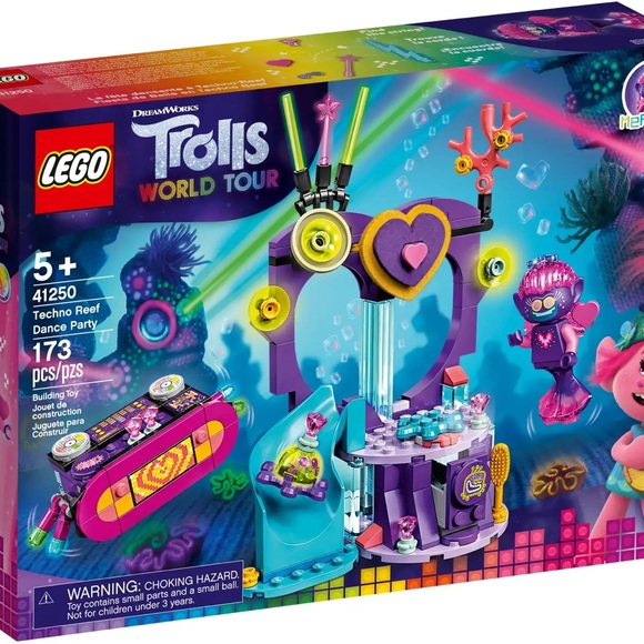 Lego | Toys | Lego Trolls World Tour Techno Reef Dance Party 425 | Poshmark